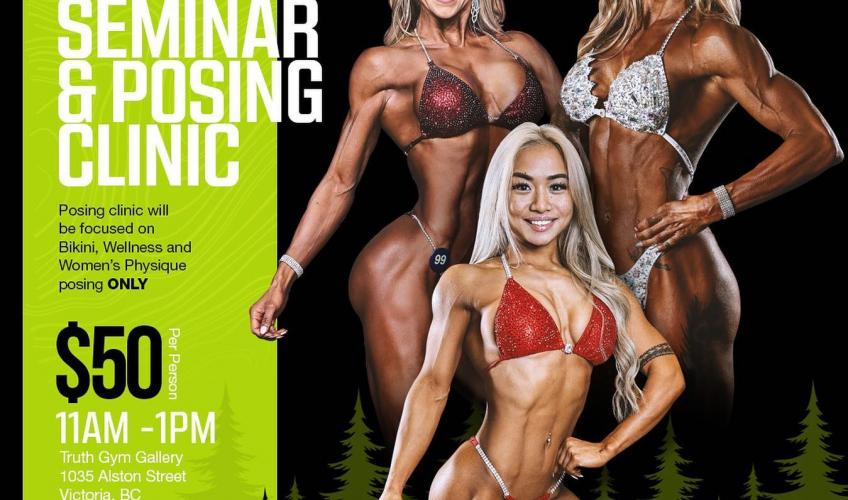 Van Isle Seminar & Posing Clinic (Bikini, Wellness & Women's Physique) | CPA | Bodybuilding ...